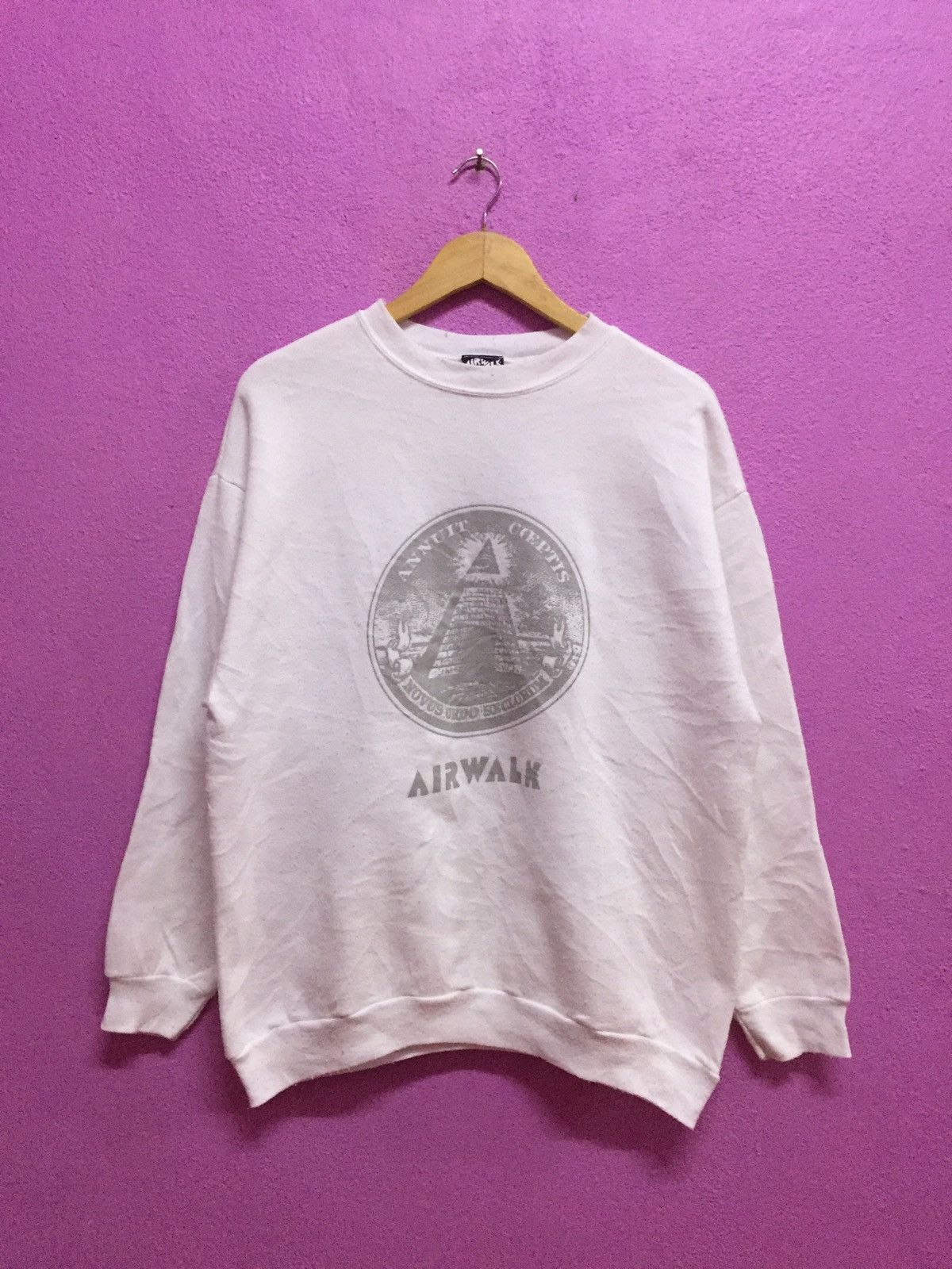 Airwalk Vintage 90’s Airwalk Illumination Pyramid Sweatshirts | Grailed