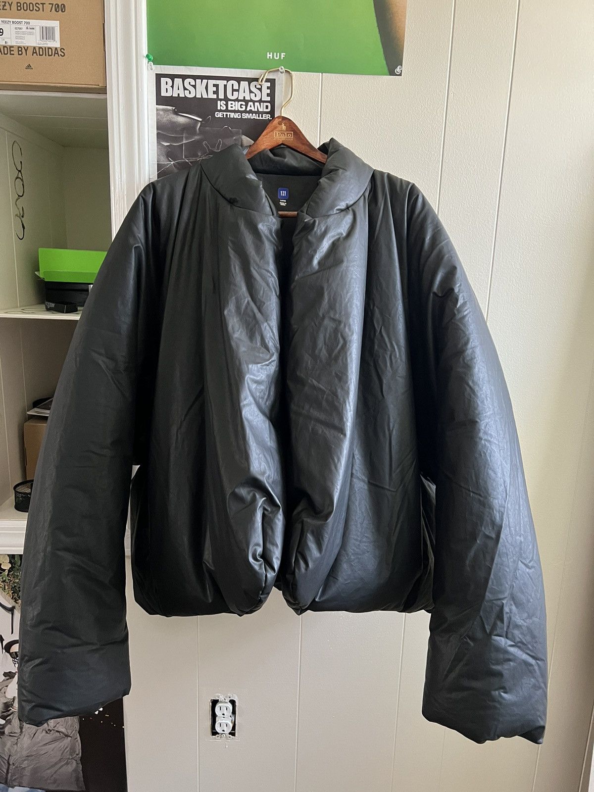 Gap Yeezy Gap Round Jacket Black | Grailed