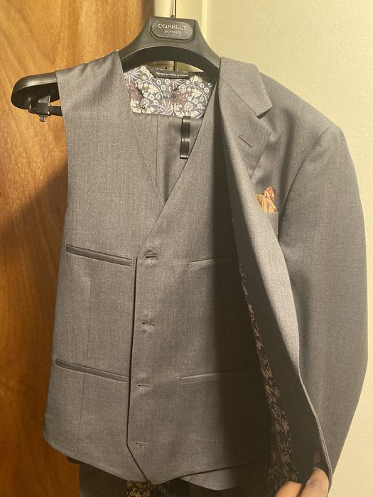 Coppley Coppley Grey 3-Piece Suit | Grailed