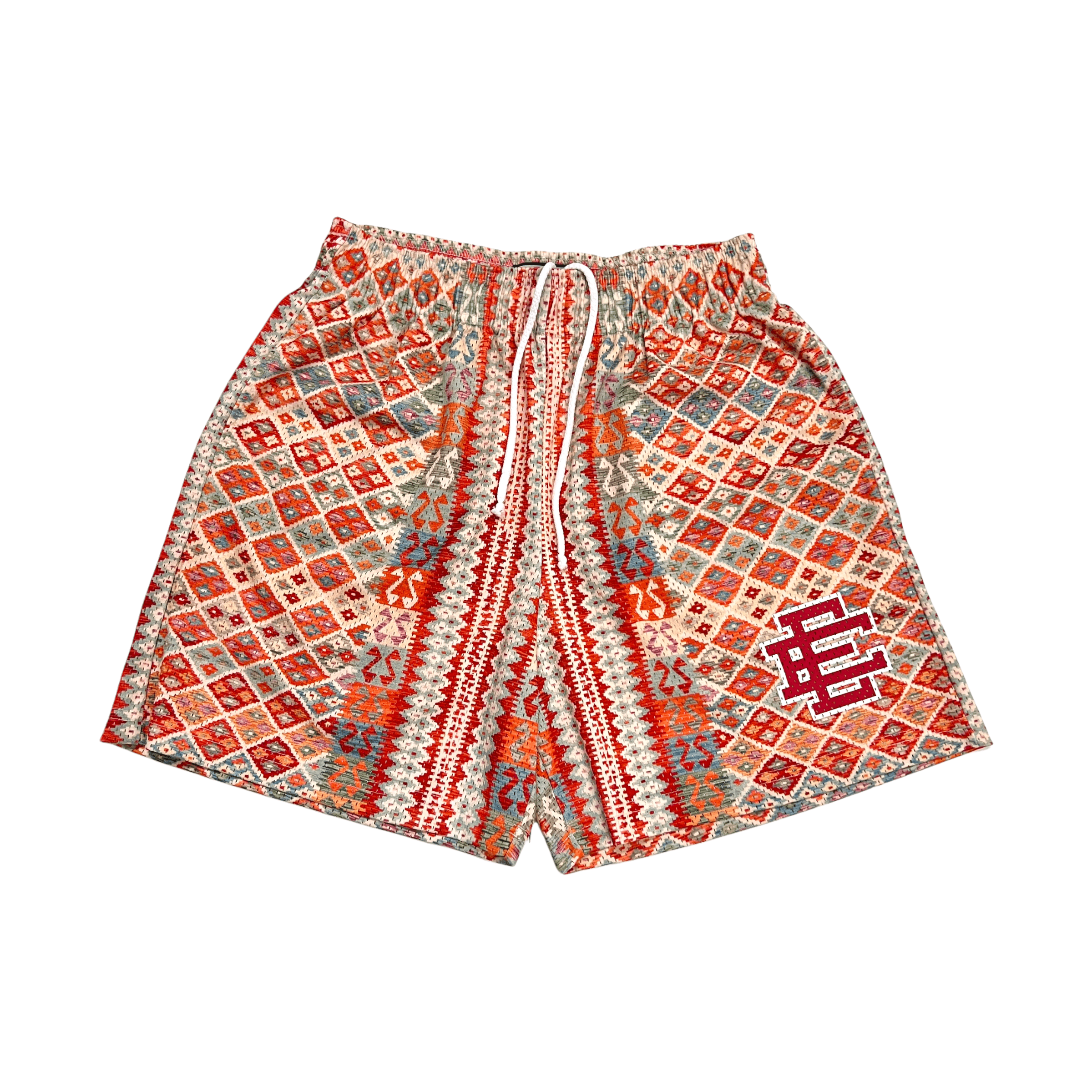 Eric Emanuel Eric Emanuel EE Basic Mesh Shorts Red Orange Rug SS21 Size ...