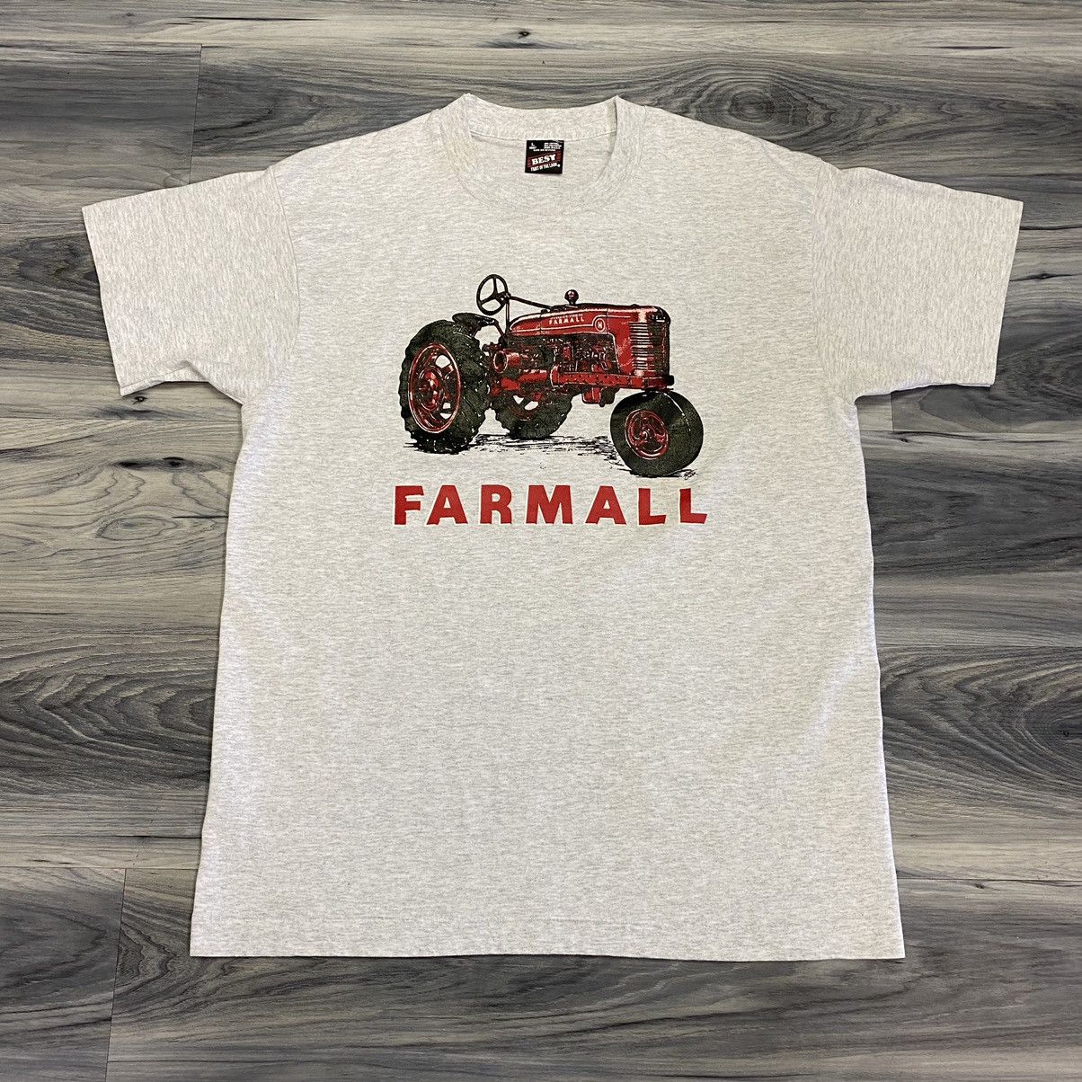 Vintage Vintage 90s Farmall Tractor Graphic T-Shirt Men's Large | Grailed