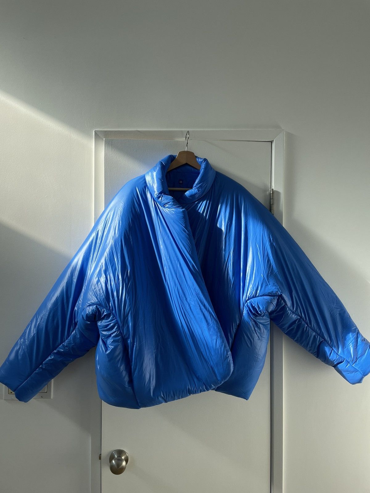 Gap × Kanye West YZY Gap Round Jacket Blue | Grailed