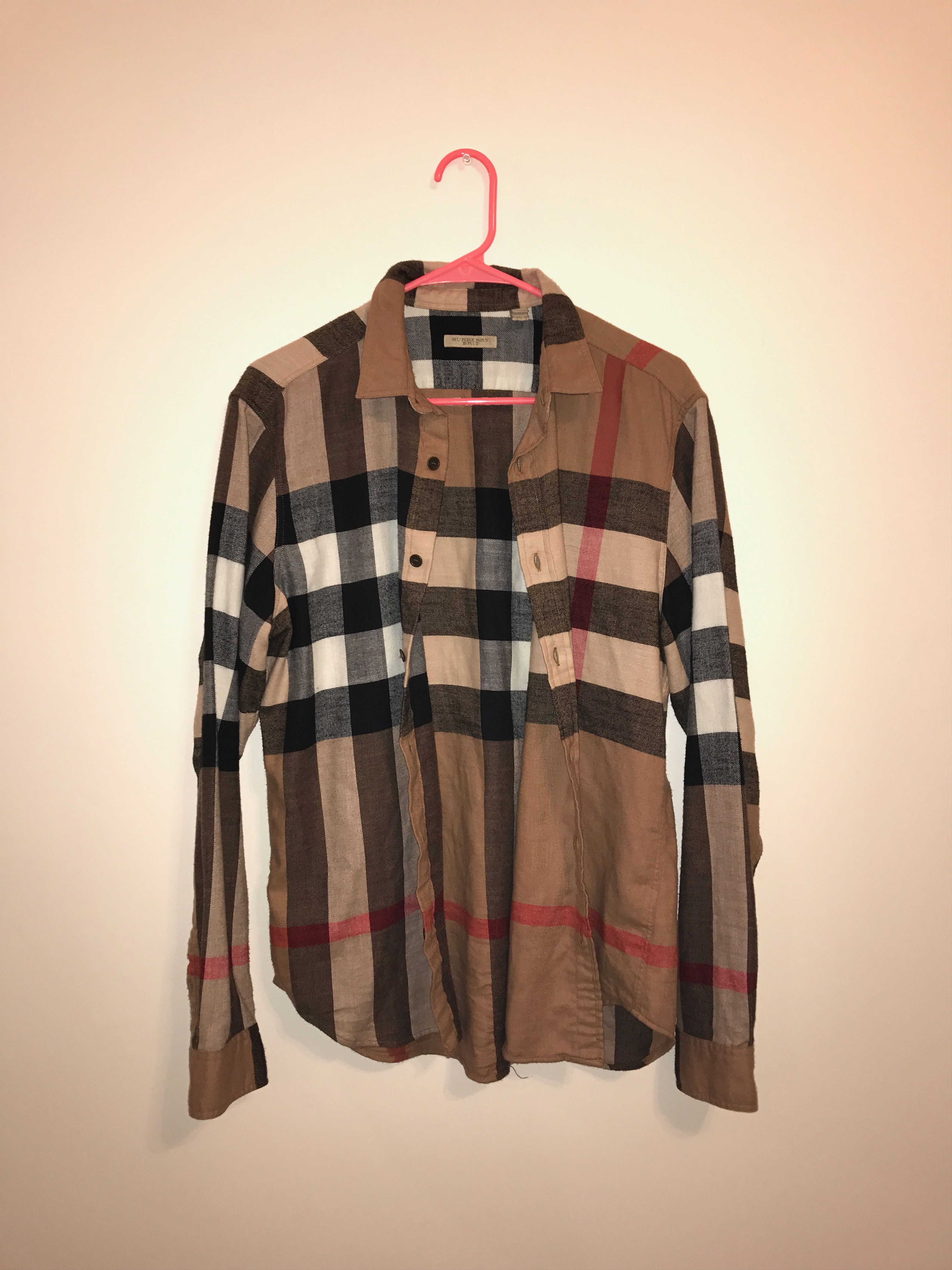 Burberry Brit Check Shirt Shirts Button Ups
