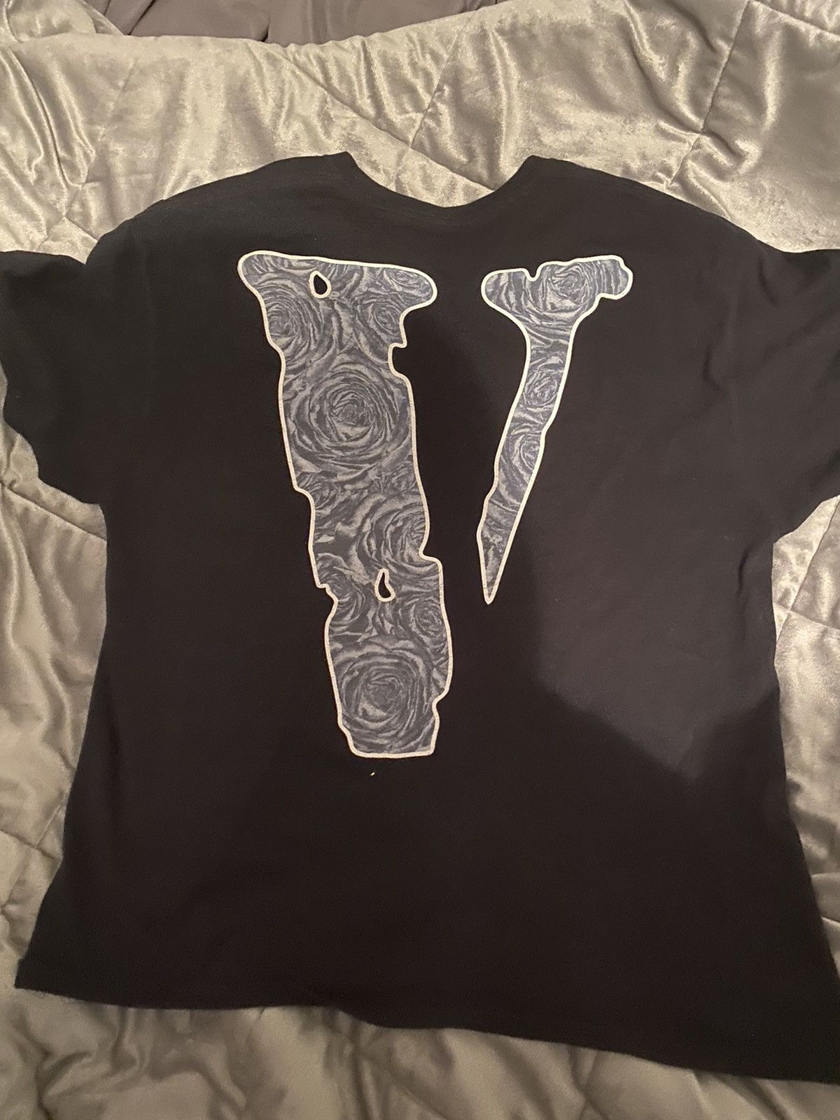 Vlone Pop Smoke x VLONE The WOO Tee Black | Grailed