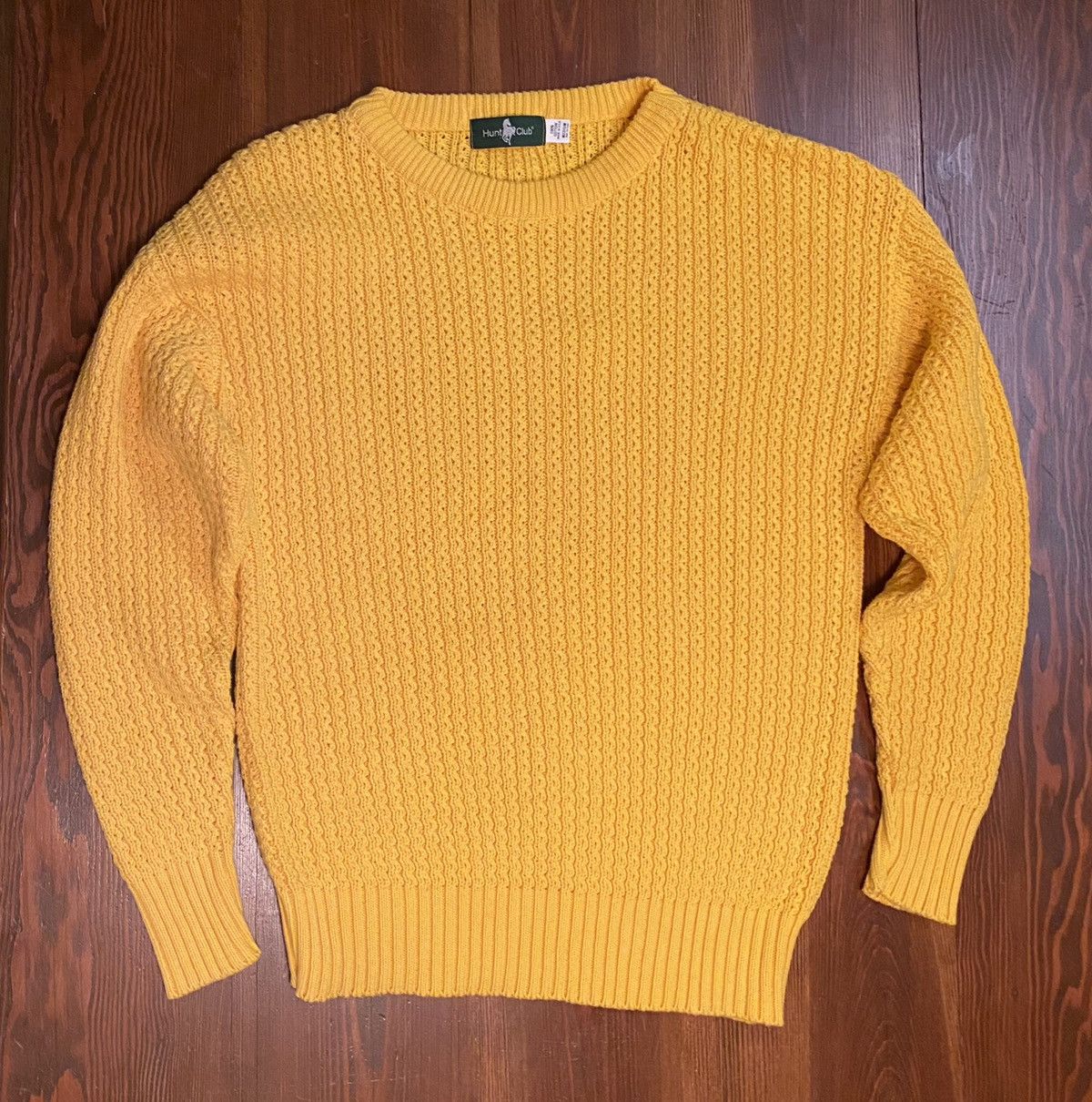 Coloured Cable Knit Sweater × Hunt Club × Vintage Vintage 90’s Hunt ...