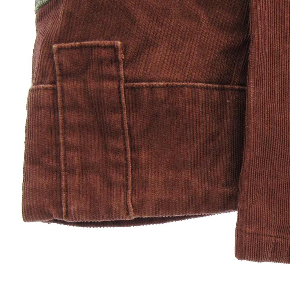 Visvim Lugli - Burgundy Sleeve Patch Slub Corduroy | Grailed