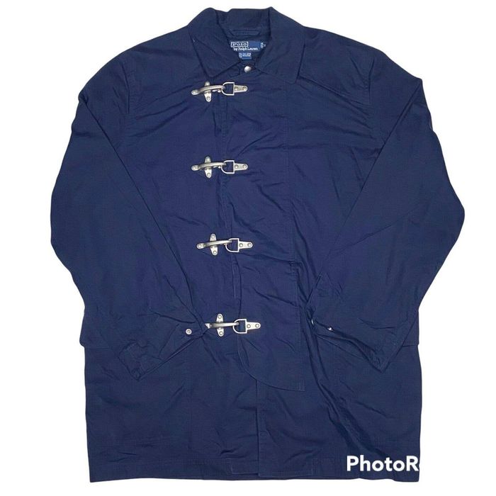 Ralph Lauren Polo Ralph Lauren Metal Clasp Jacket Fireman Pea Coat ...