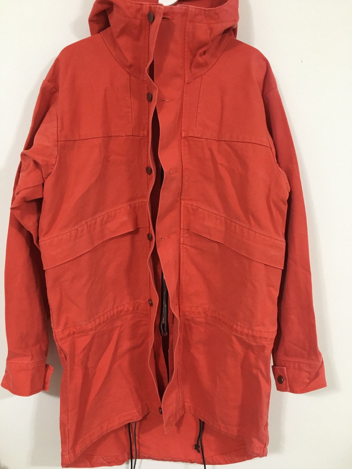 424 On Fairfax Heavyweight Denim Parka | Grailed