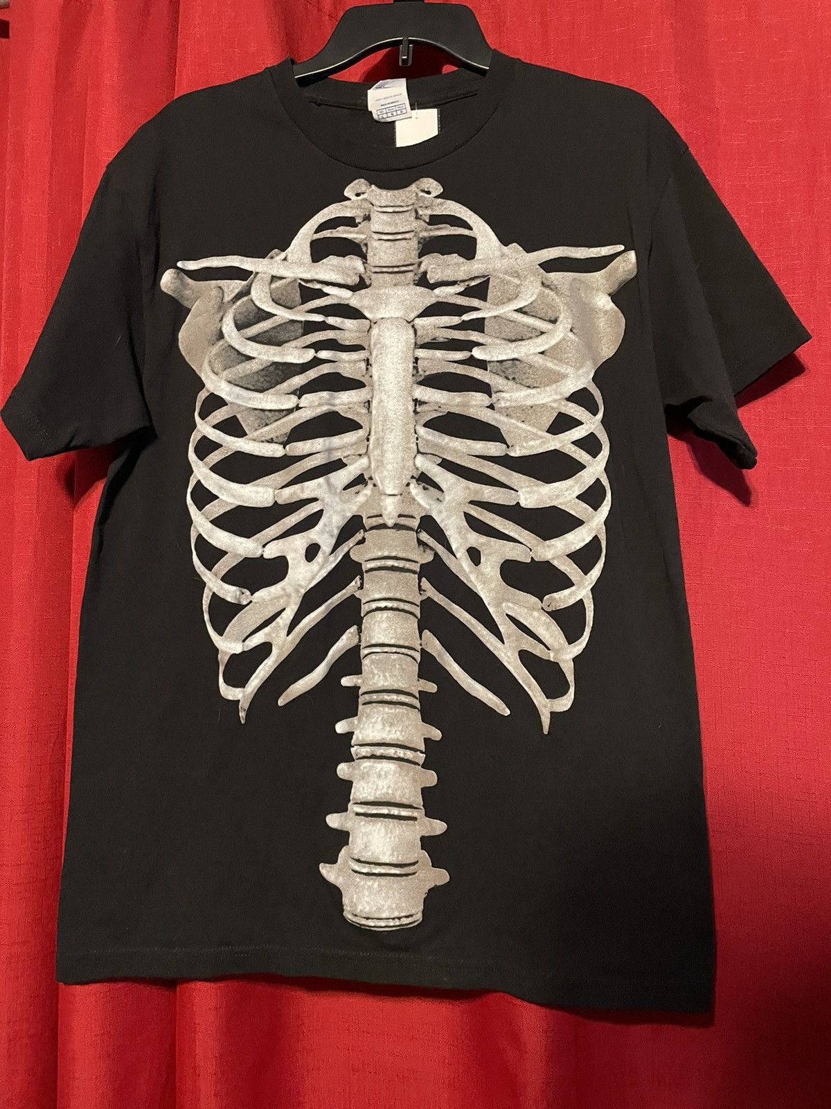 Playboi Carti × Streetwear × Vintage Vintage Ribs Skeleton tee | Grailed