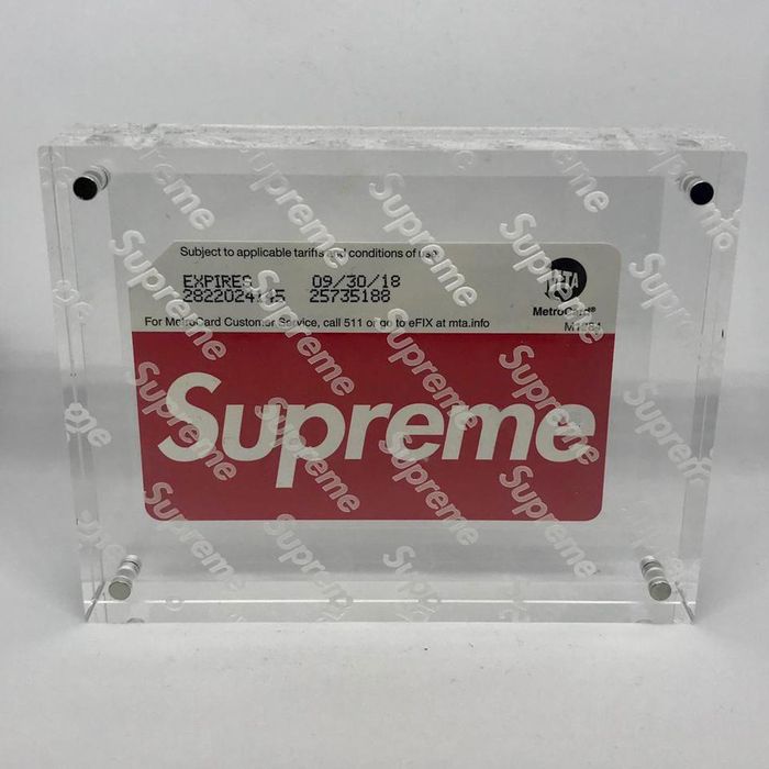 Supreme Supreme Acrylic Picture Frame | Grailed
