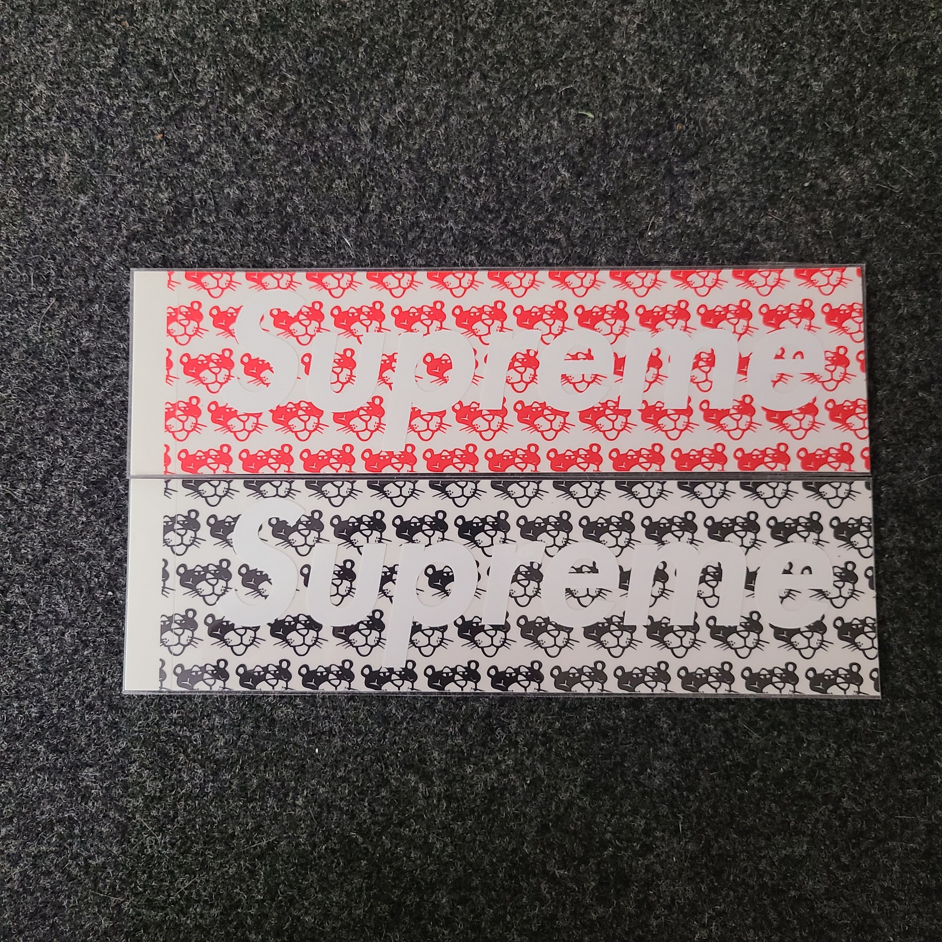 Supreme Supreme Pink Panther Box Logo Sticker Set | Grailed