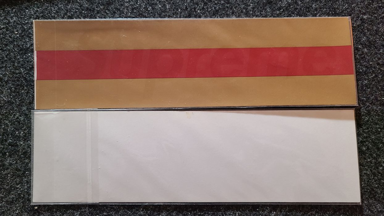 Supreme Supreme Gucci Box Logo Sticker Set | Grailed