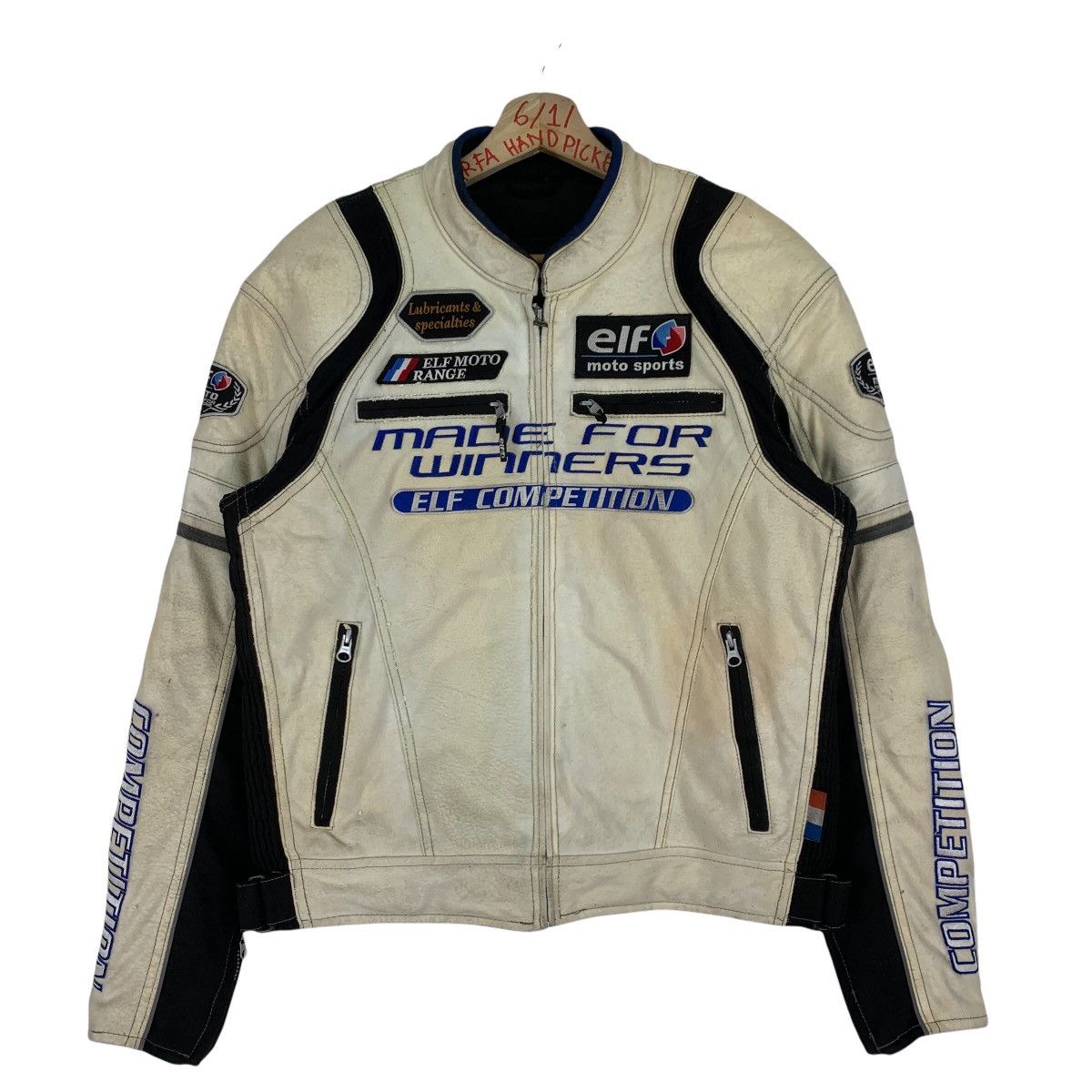 Vintage Vintage Elf Racing Jacket | Grailed