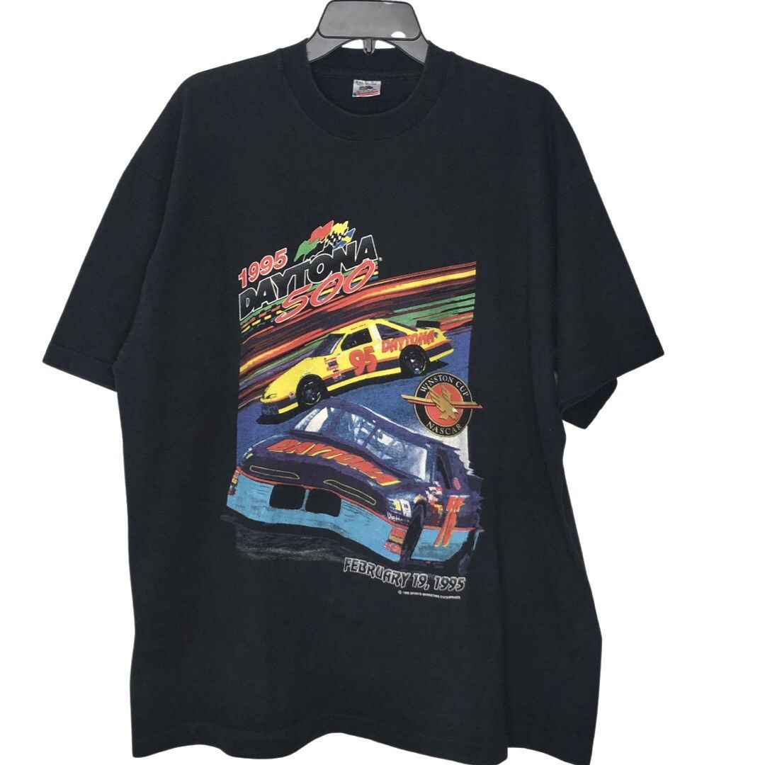 NASCAR × Vintage Vintage 1995 Daytona 500 NASCAR Racing Single Stitch ...