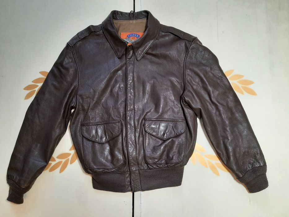Military Vintage Cooper A2 Bomber Flight Jacket | Grailed