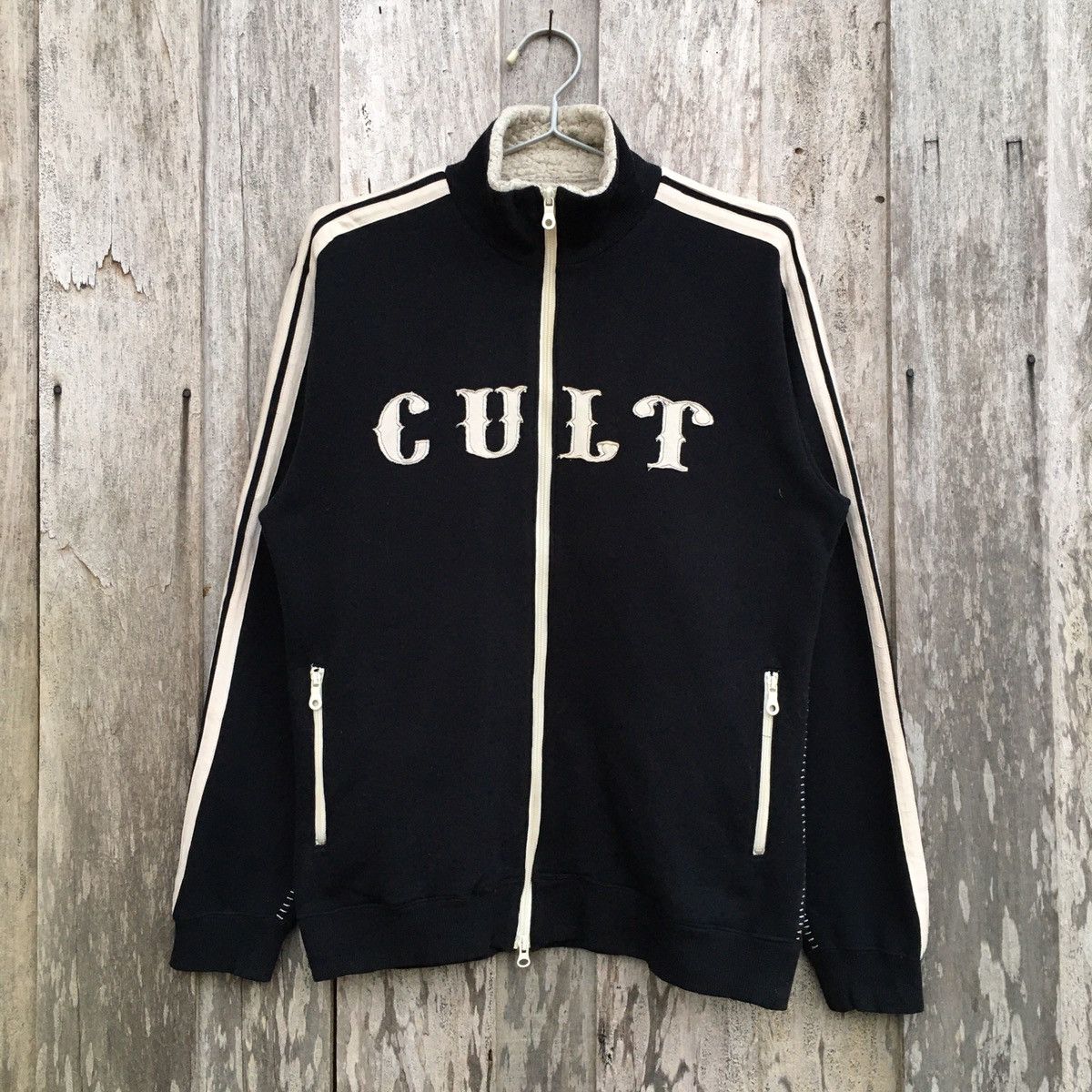 Japanese Brand × Montage × Vintage Vintage Montage CULT Spell Out Zip ...