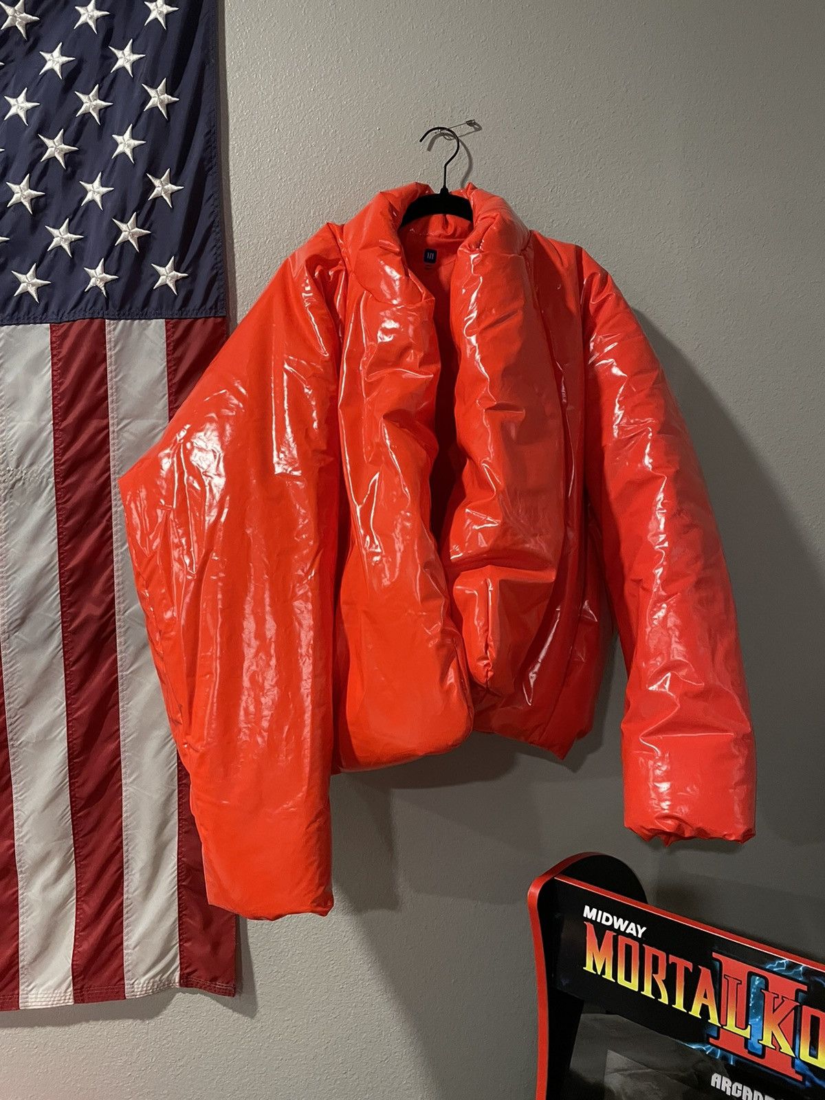 Gap YEEZY GAP Red Round Jacket | Grailed