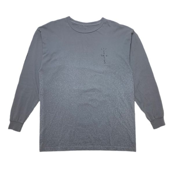 Travis Scott Travis Scott Back Bling Long Sleeve Grey | Grailed