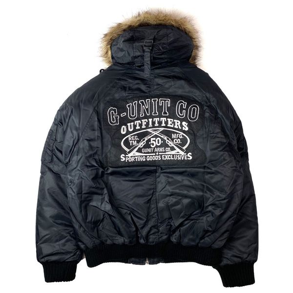 Vintage G-UNIT RARE PUFFER BOMBER JACKET 50 CENT VINTAGE | Grailed