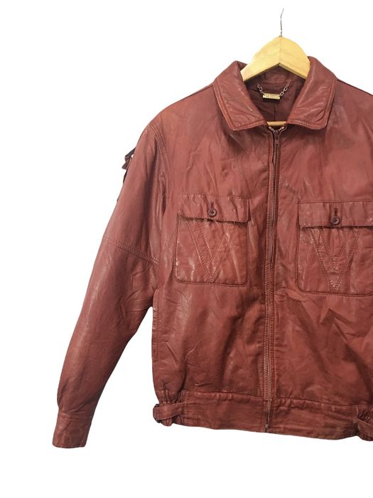 Japanese Brand Vintage Beau Leather Colour Jacket | Grailed