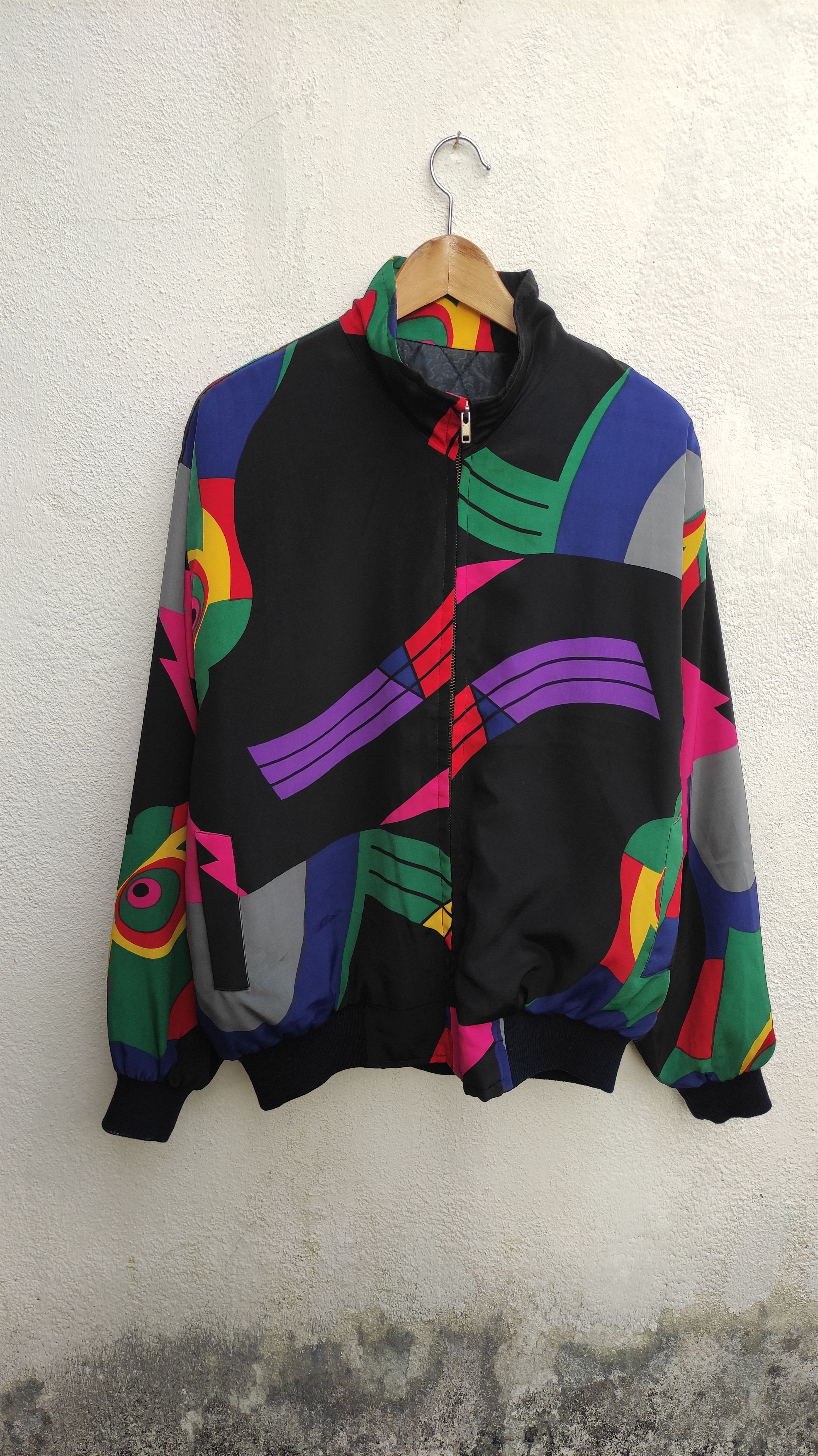 Bomber Jacket × Japanese Brand × Varsity Jacket Baroque Royalty ...