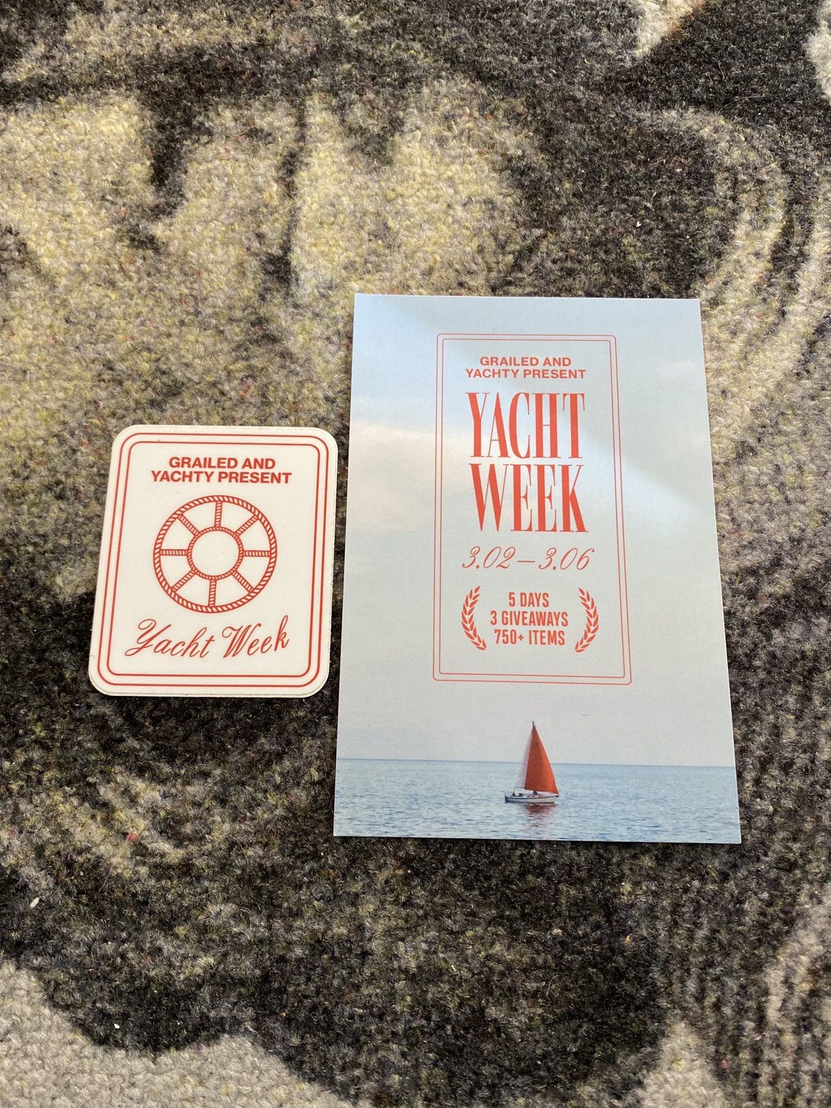 Grailed × Lil Yachty Lil Yachty Grailed Sticker and Card | Grailed