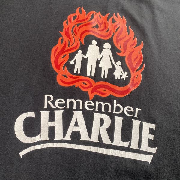 Vintage 90s Remember Charlie Tee | Grailed
