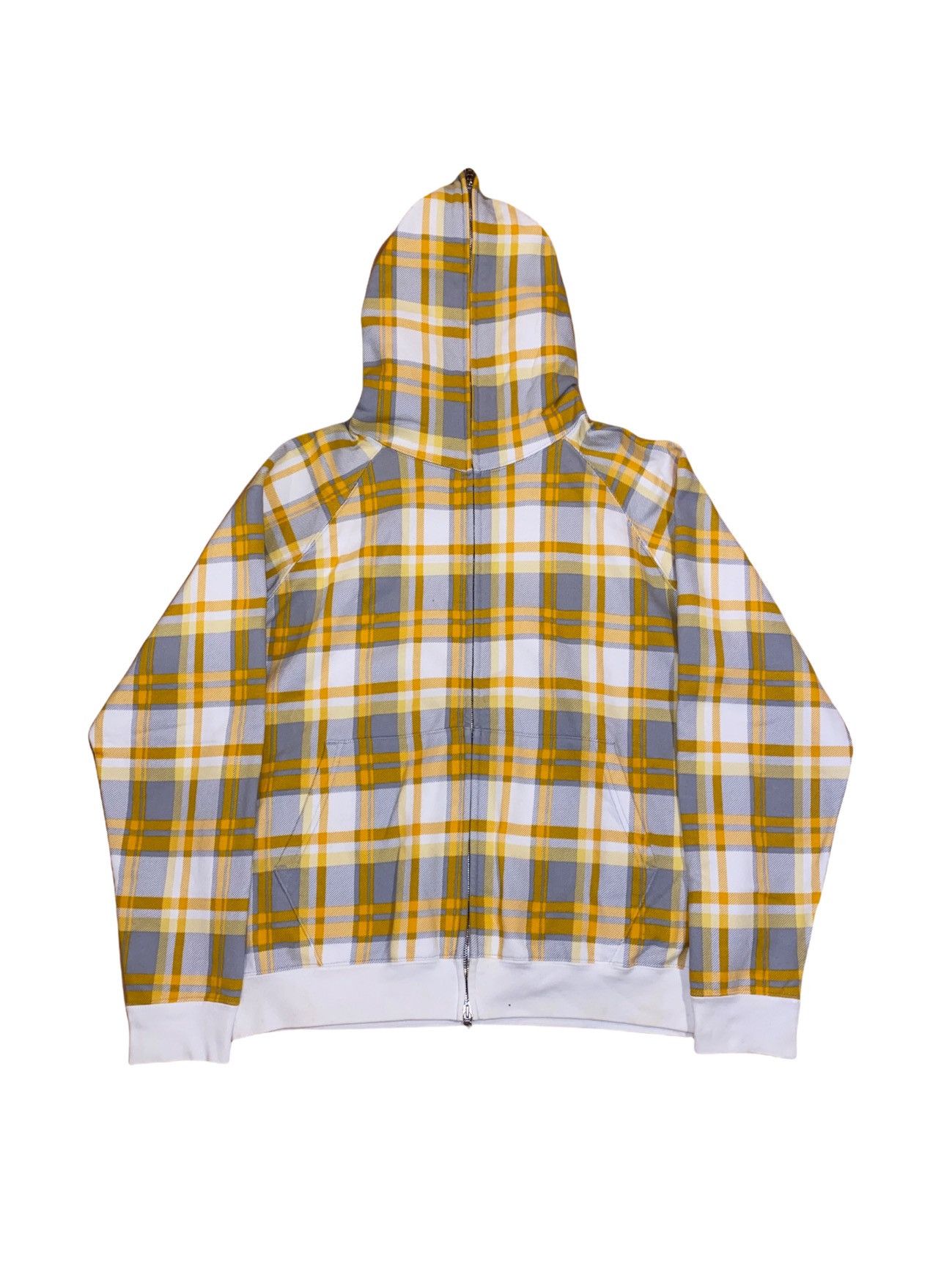 Bape Bape Matsuyama Exclusive Plaid Full-Zip Hoodie | Grailed
