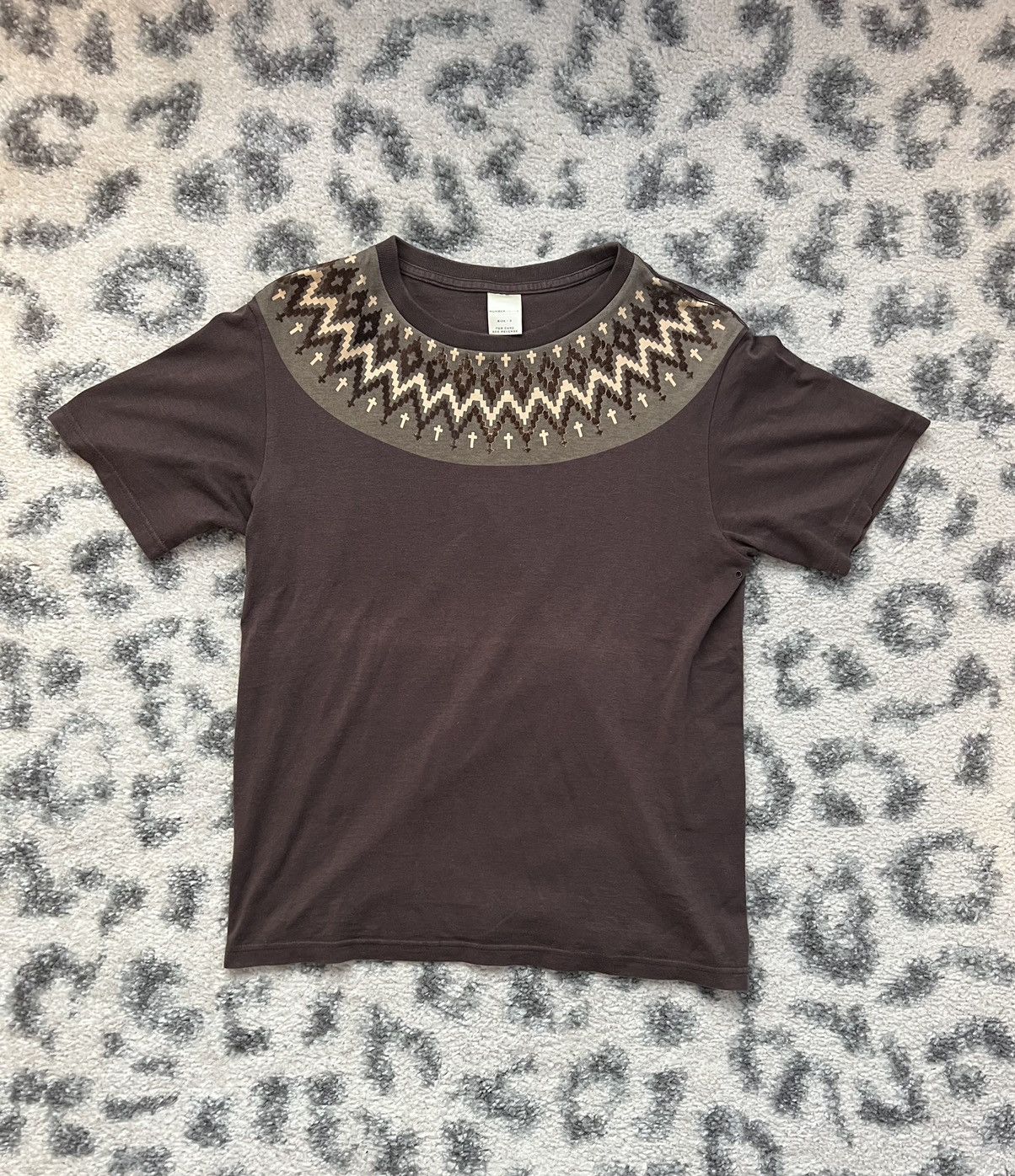 Number (N)ine Number Nine Tribal Tee AW02 “Nowhere Man” | Grailed