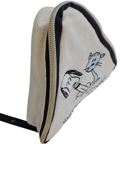 Peanuts snoopy and faron small triangle bag | Grailed