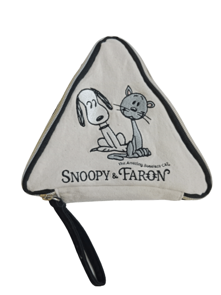 Peanuts × Streetwear snoopy and faron small triangle bag | Grailed