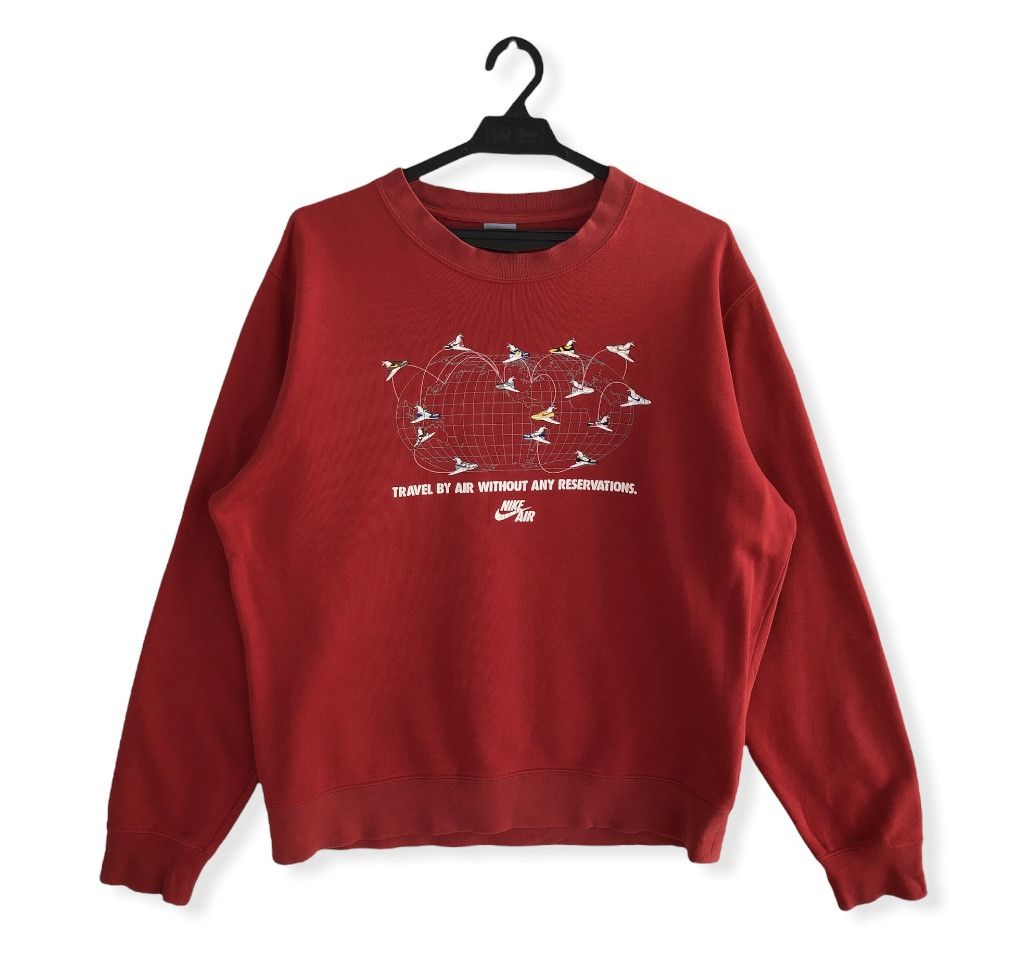 Nike NIKE AIR ACROSS GLOBE SWEATSHIRT | Grailed