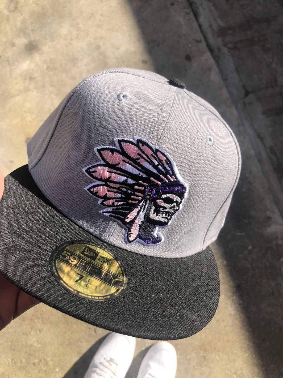 Hat Club EXCLUSIVE NEW ERA 59FIFTY FUJI SKULL CHIEF | Grailed