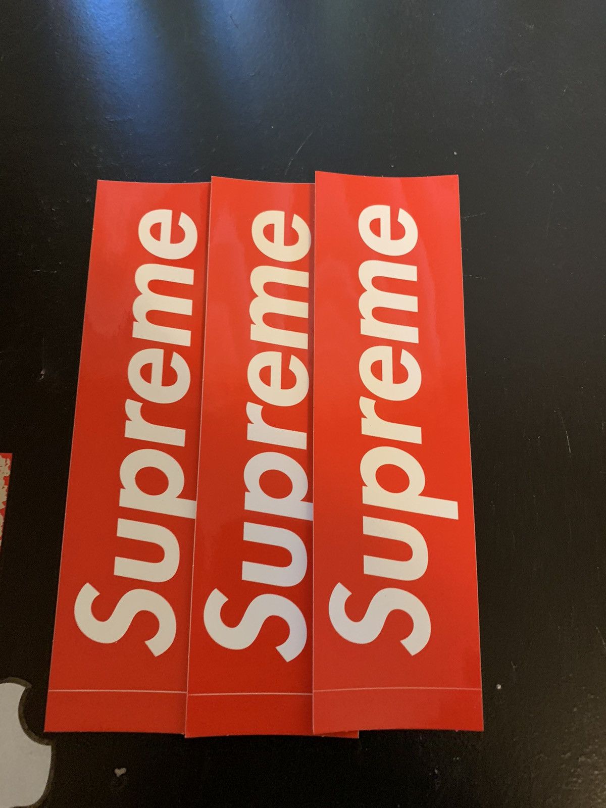Supreme Supreme Red Box Logo Sticker (Pack Of 3) | Grailed