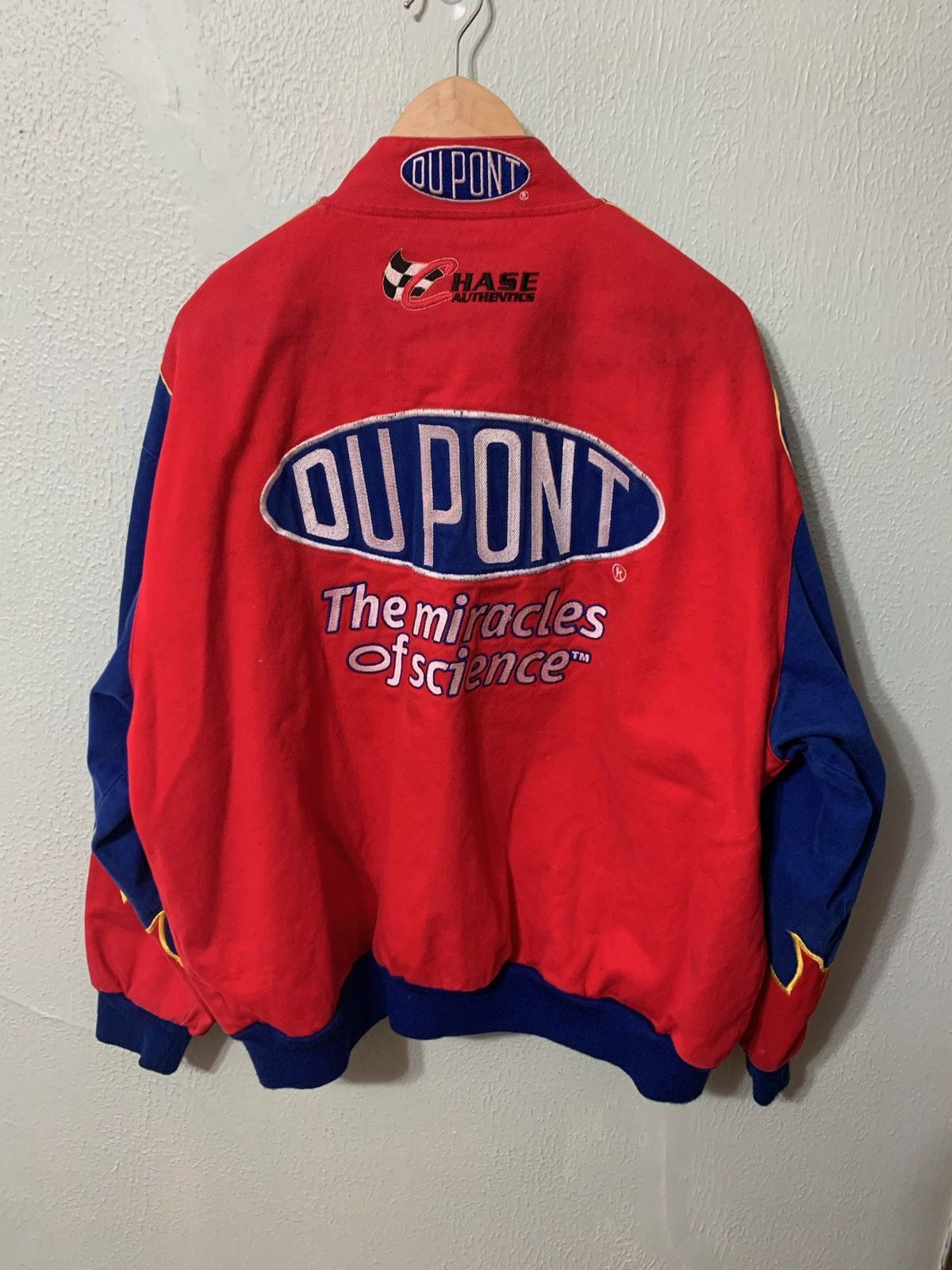 Jh Design × Racing × Vintage Vintage Jeff Gordon DuPont Racing Jacket ...