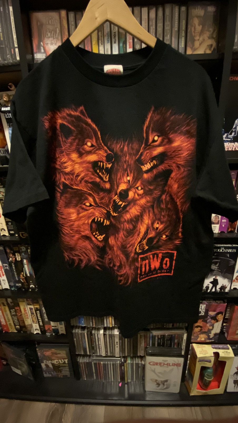 Vintage × Wcw/Nwo × Wwf Vintage nWo Wolfpac Tee | Grailed