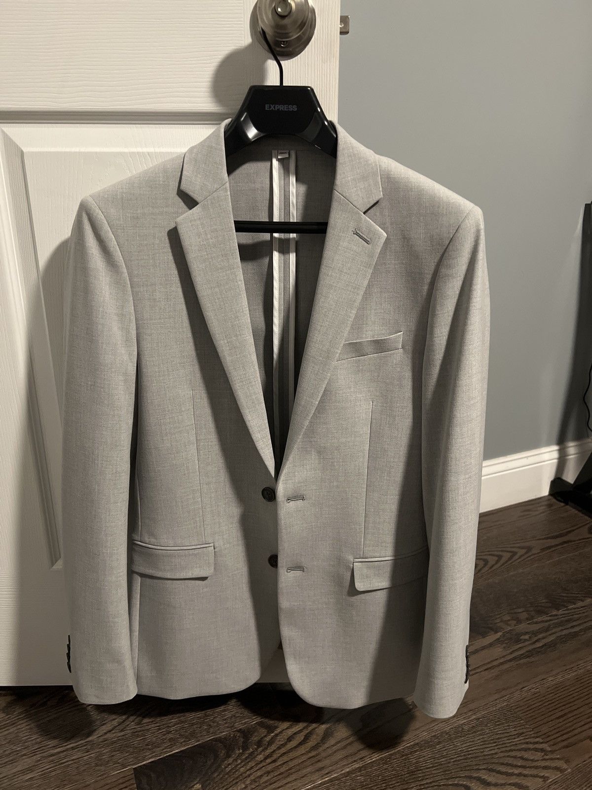 Express Slim Fit Grey Suit | Grailed