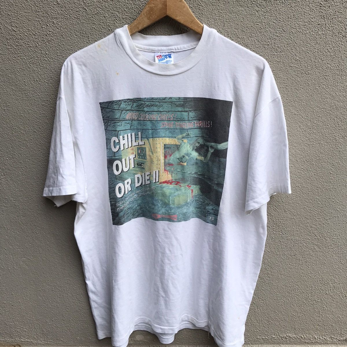 Band Tees × Rap Tees × Vintage Vintage rare 90s CHILL OUT OR DIE ...