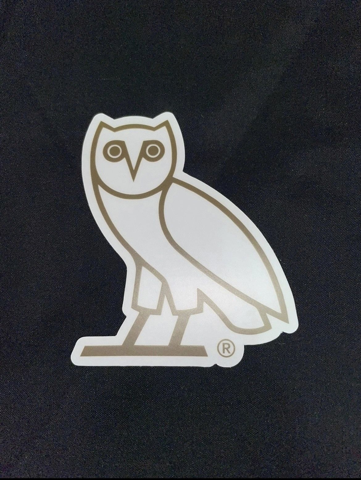 Drake × Octobers Very Own Gold OVO Logo Sticker (3-Pack) | Grailed