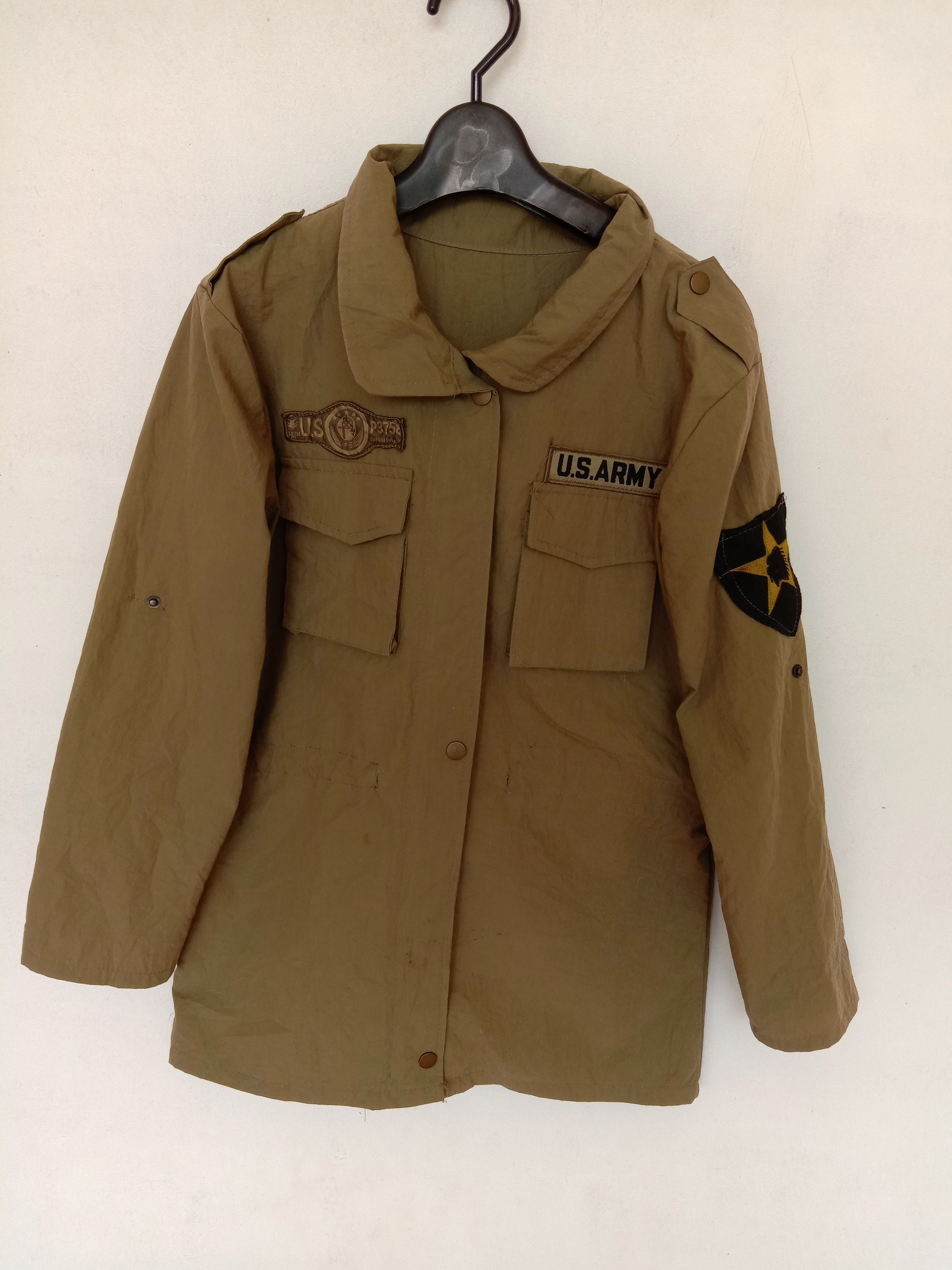Designer × Military Juck The World Jinho Jeans US Army Full Zipper ...