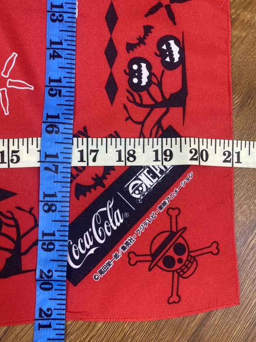 Coca Cola One Piece Monkey D Luffy x Coca Cola handkerchief - TB5109 ...