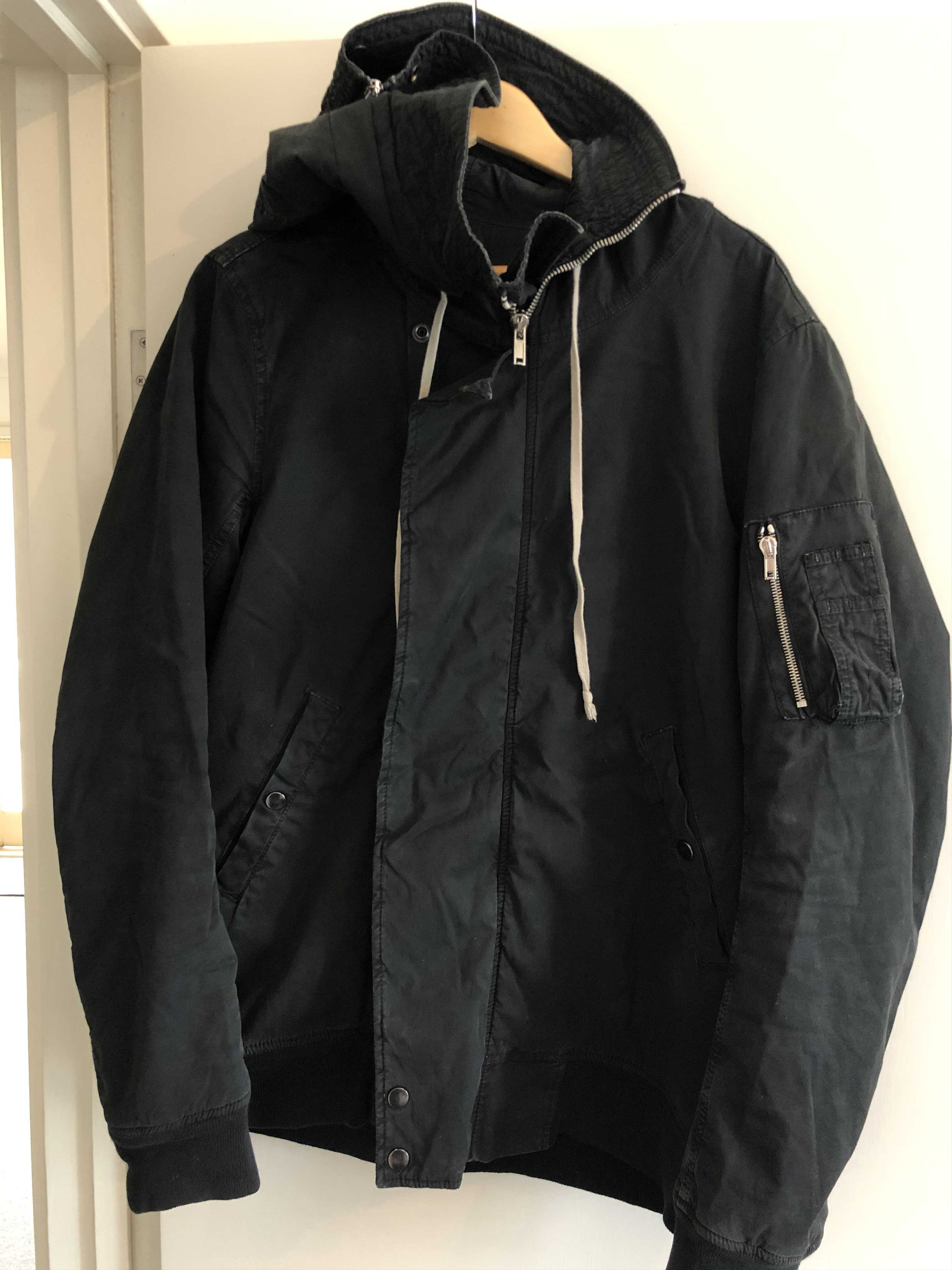 Rick Owens × Rick Owens Drkshdw Rick Owens DRKSHDW Exploder Hooded ...