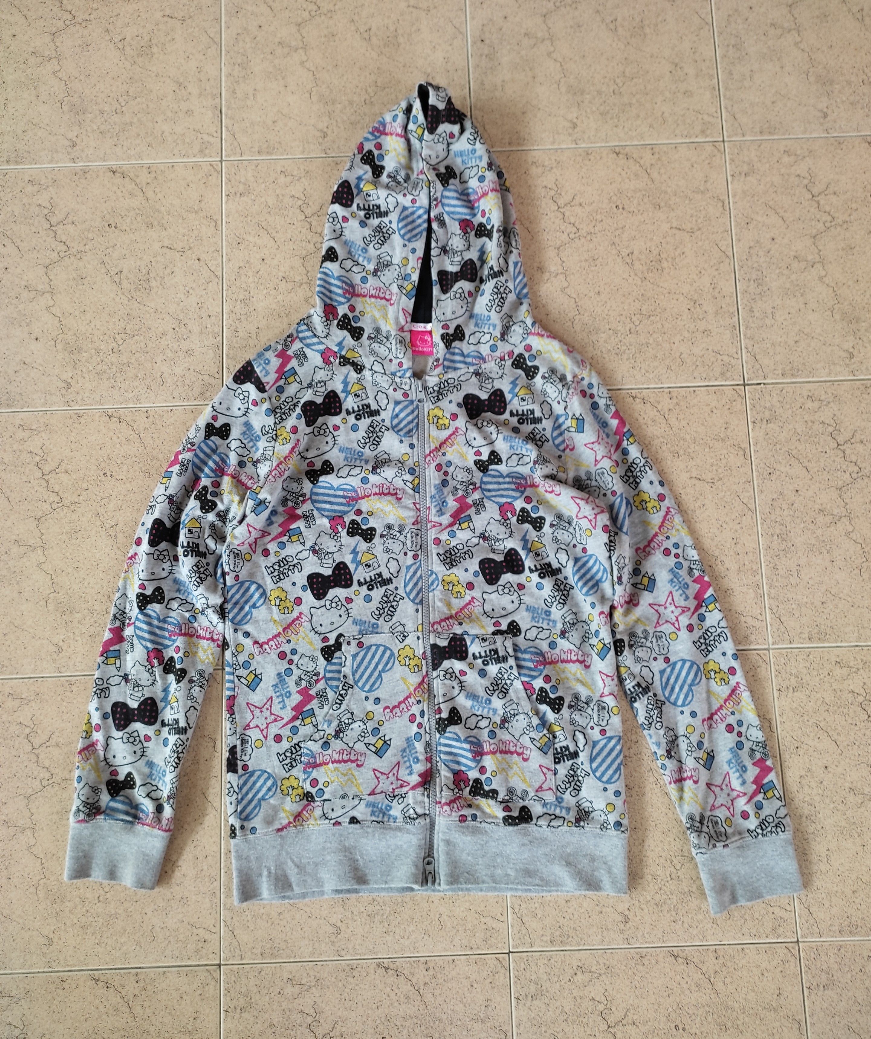 Cartoon Network × Japanese Brand Hello Kitty Hype Fullprint Hoodies ...