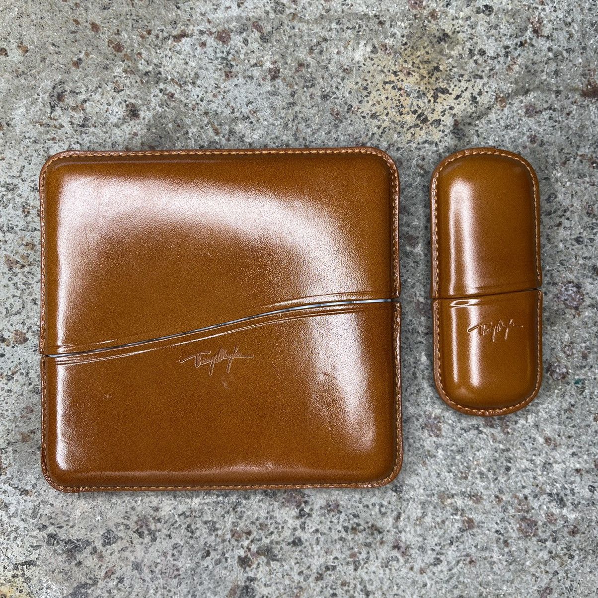 Thierry Mugler Thierry Mugler vintage cigarette case set | Grailed