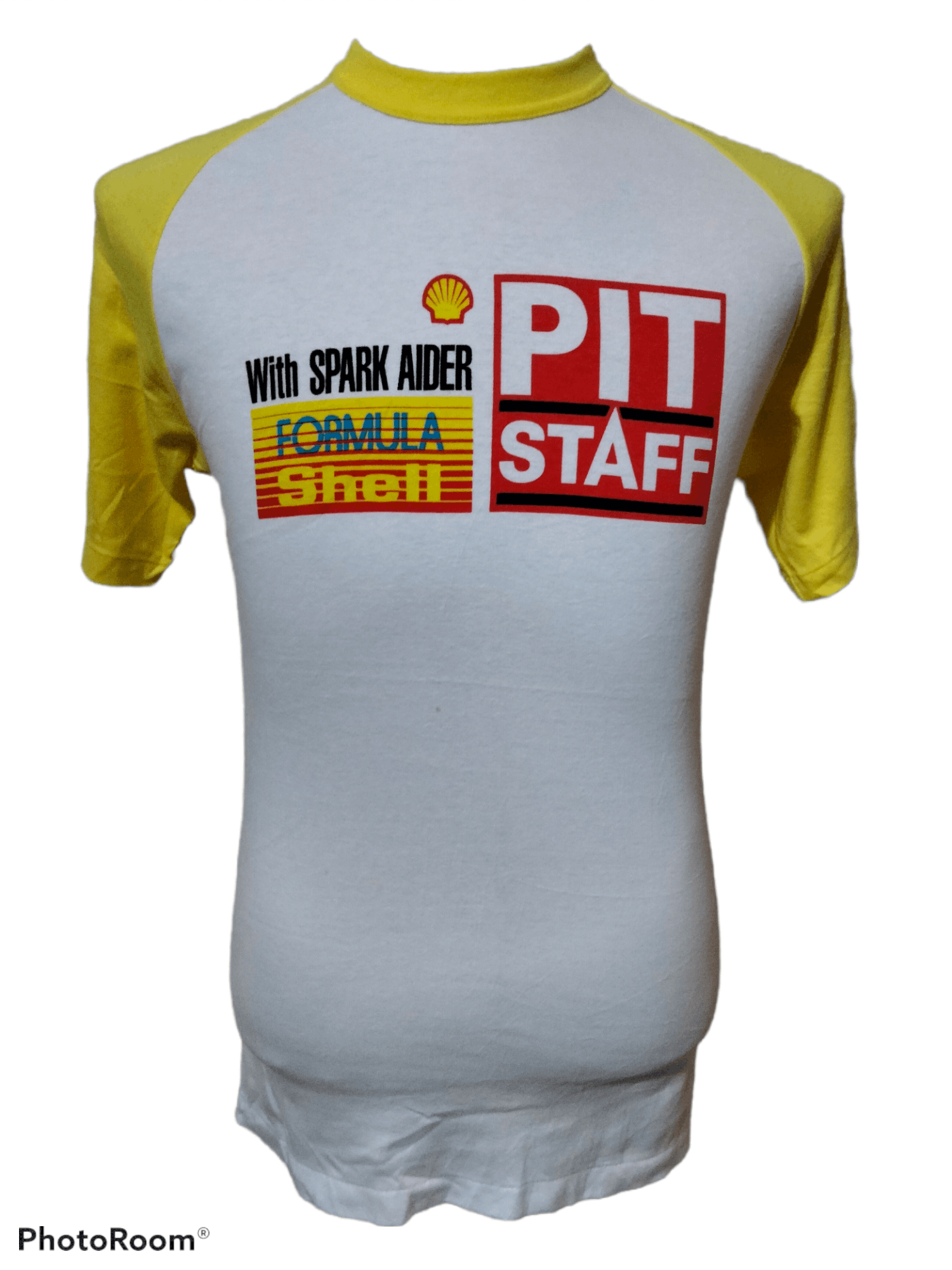 Rare × Very Rare × Vintage Vintage Shell Pit Staff NOS Raglan Tshirt ...