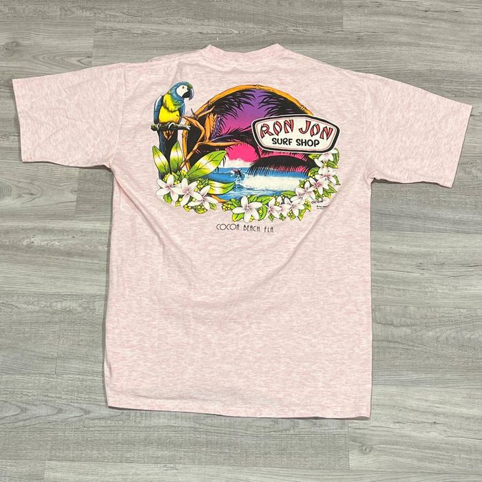 Ron Jon Surf Shop Vintage 1986 Ron Jon Surf Shop Graphic Beach Shirt ...