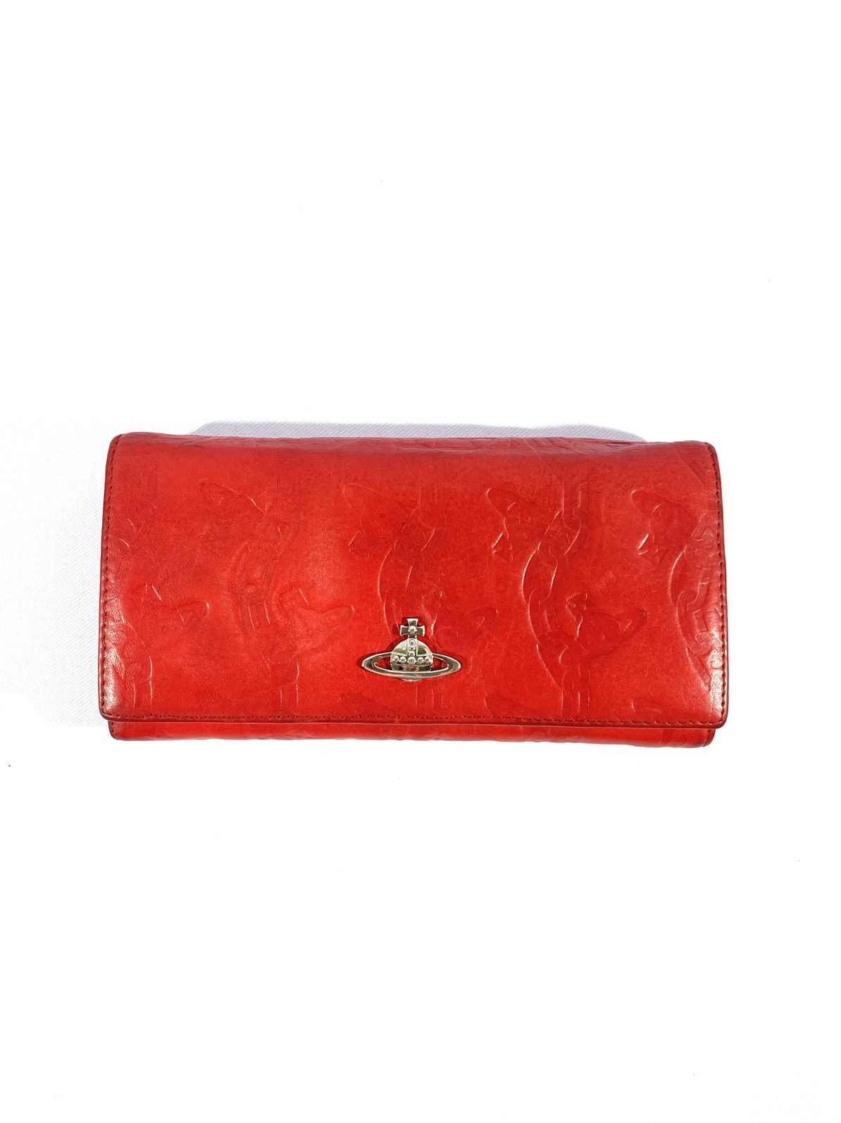 Vivienne Westwood Embossed Orb Monogram Long Wallet | Grailed