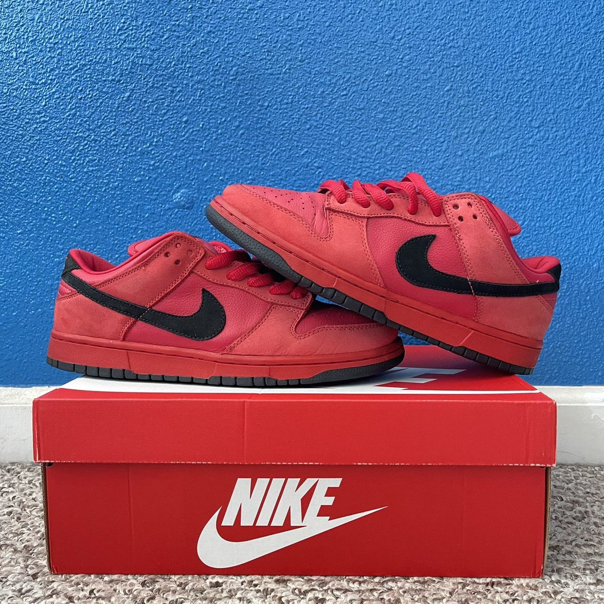 Nike Nike Dunk Low Pro SB “Pure Blood” 2003 | Grailed