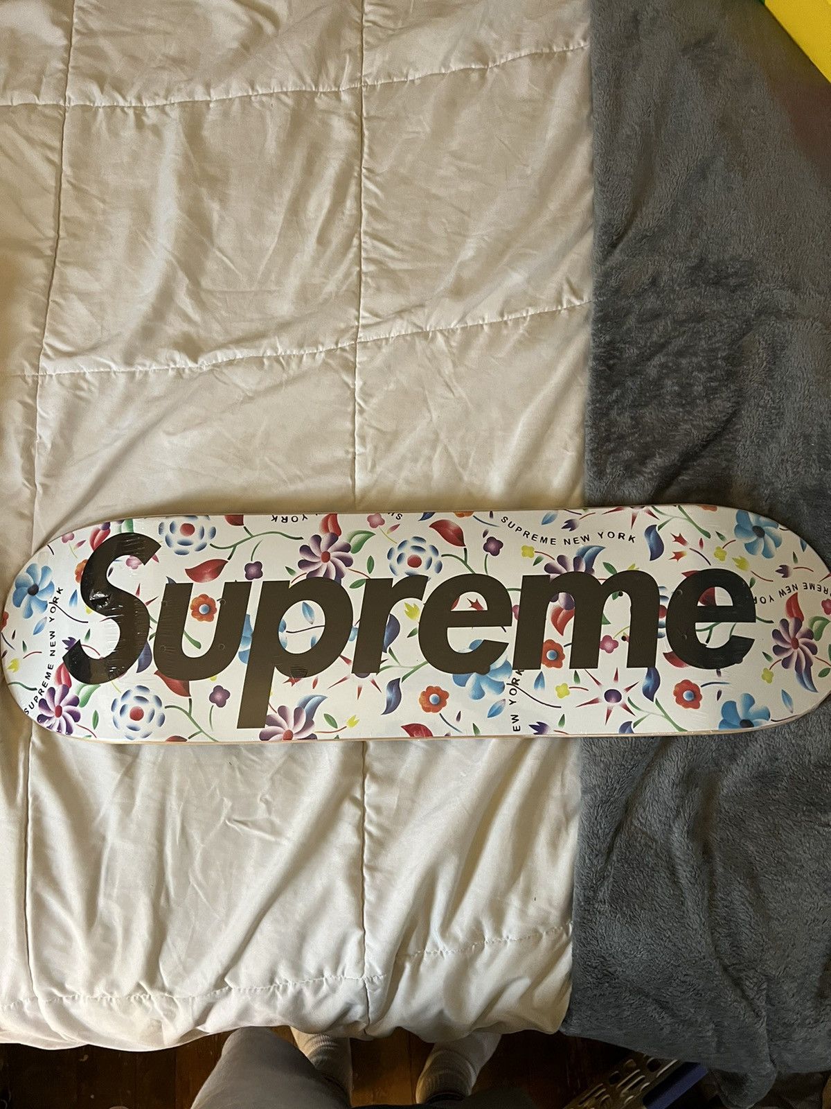 Supreme Supreme Airbrushed Floral Deck | Grailed