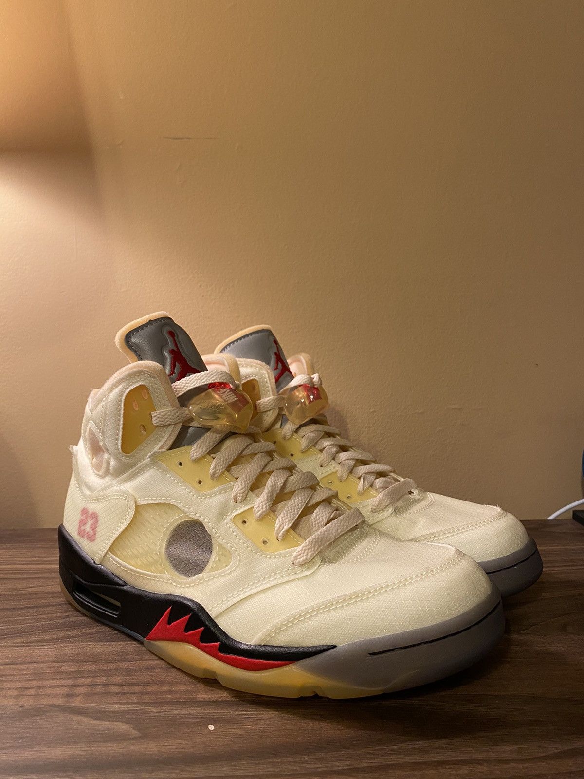 Jordan Brand Jordan 5 Retro Off-White Sail | Grailed